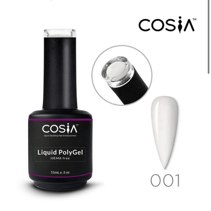 Polygel Líquido Hema Free Cosia selecciona el color de su preferecia ...