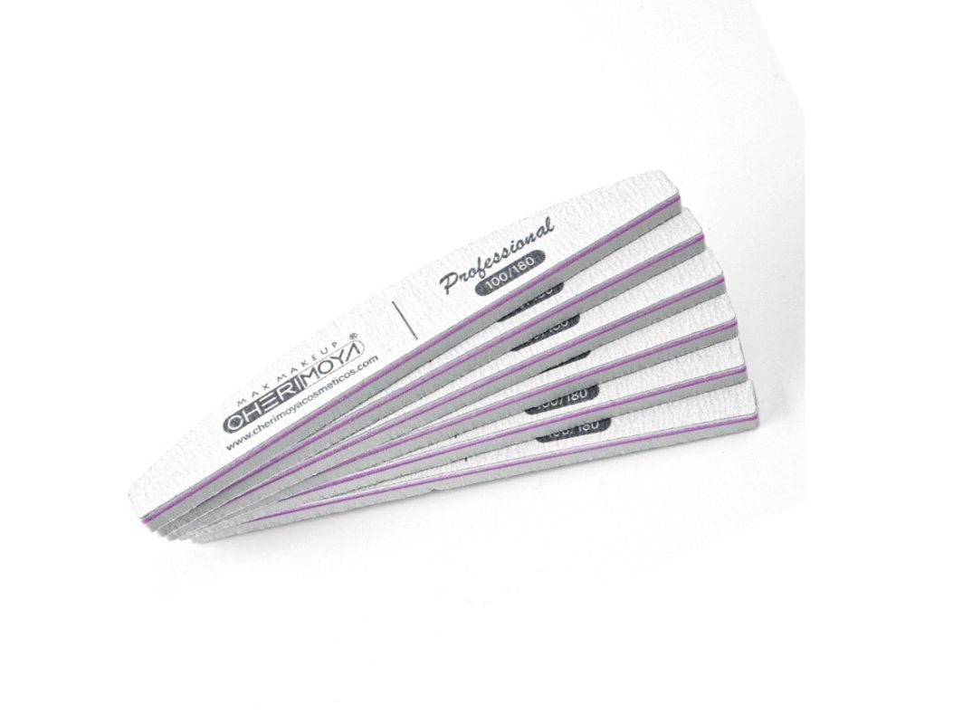 Paquete de 12 pcs lima zebra + sponge 100/180 Cherimoya - Tienda Jani